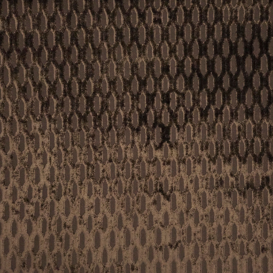 Madrid-barcelona Honeycomb Pattern, Burn Out Velvet Upholstery Fabric ...