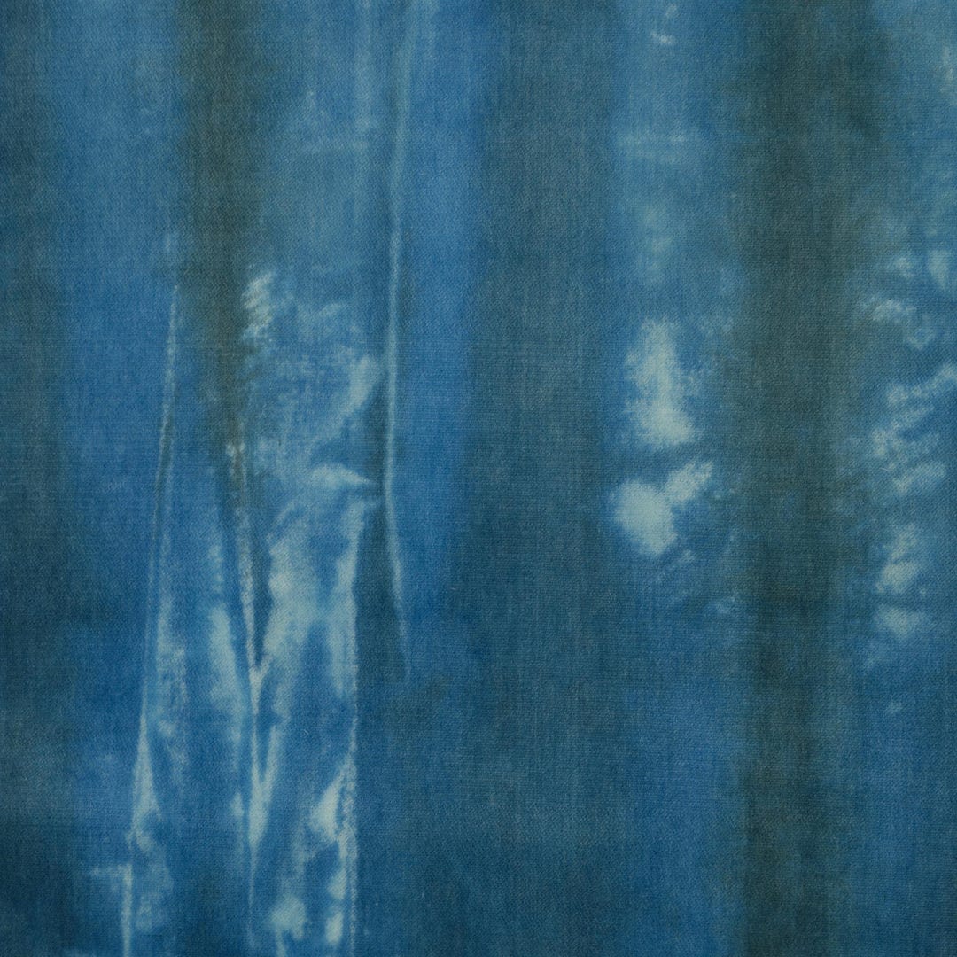 Batik - Groovy Tie Dye Plain Velvet Upholstery Fabric by the Yard, Top ...