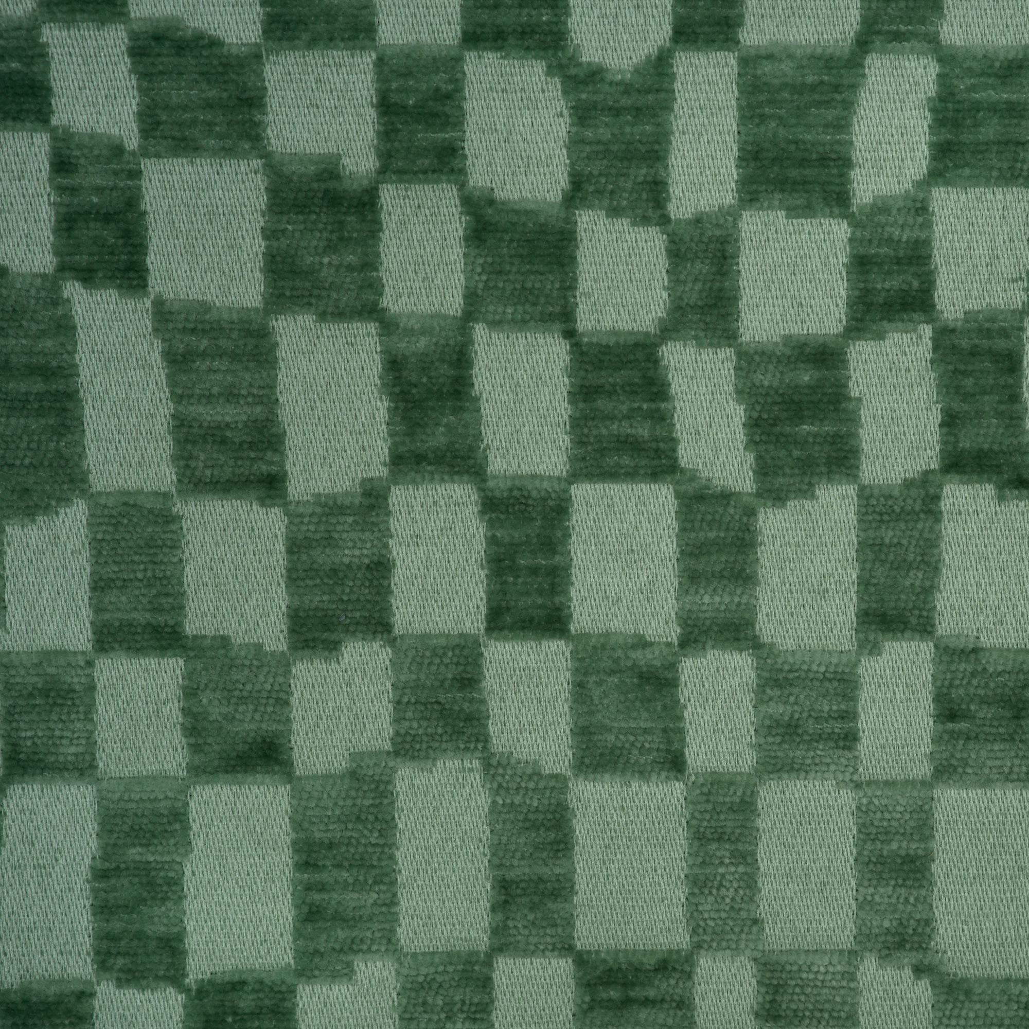 Checkmate - Checkered Design Chenille Upholstery Fabric by the Yard ...
