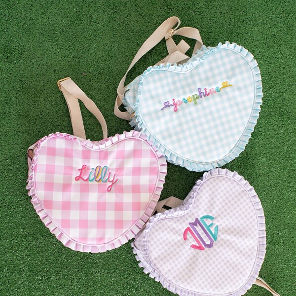 Ruffled Heart - Etsy