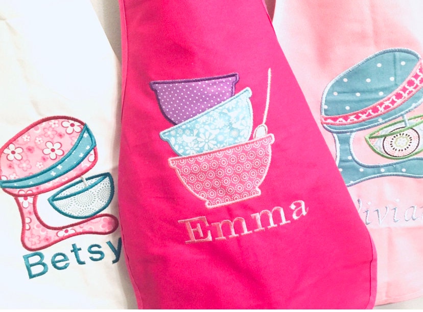 Personalized Kids Aprons Great Gift for Bakers : Great - Etsy