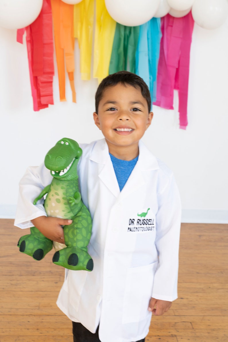 Embroidered Personalized Kids Lab Coat Kids Doctors Coat - Etsy