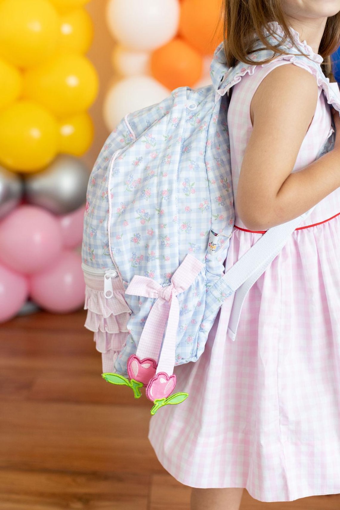 Senior Backpack! Girls Ruffle Backpacks With Bag Charms, Personalized ...