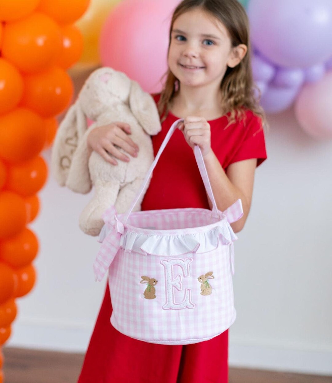 Easter Basket, Personalized Easter Basket, Monogram Easter Basket, Girls Basket, Boys Basket ...