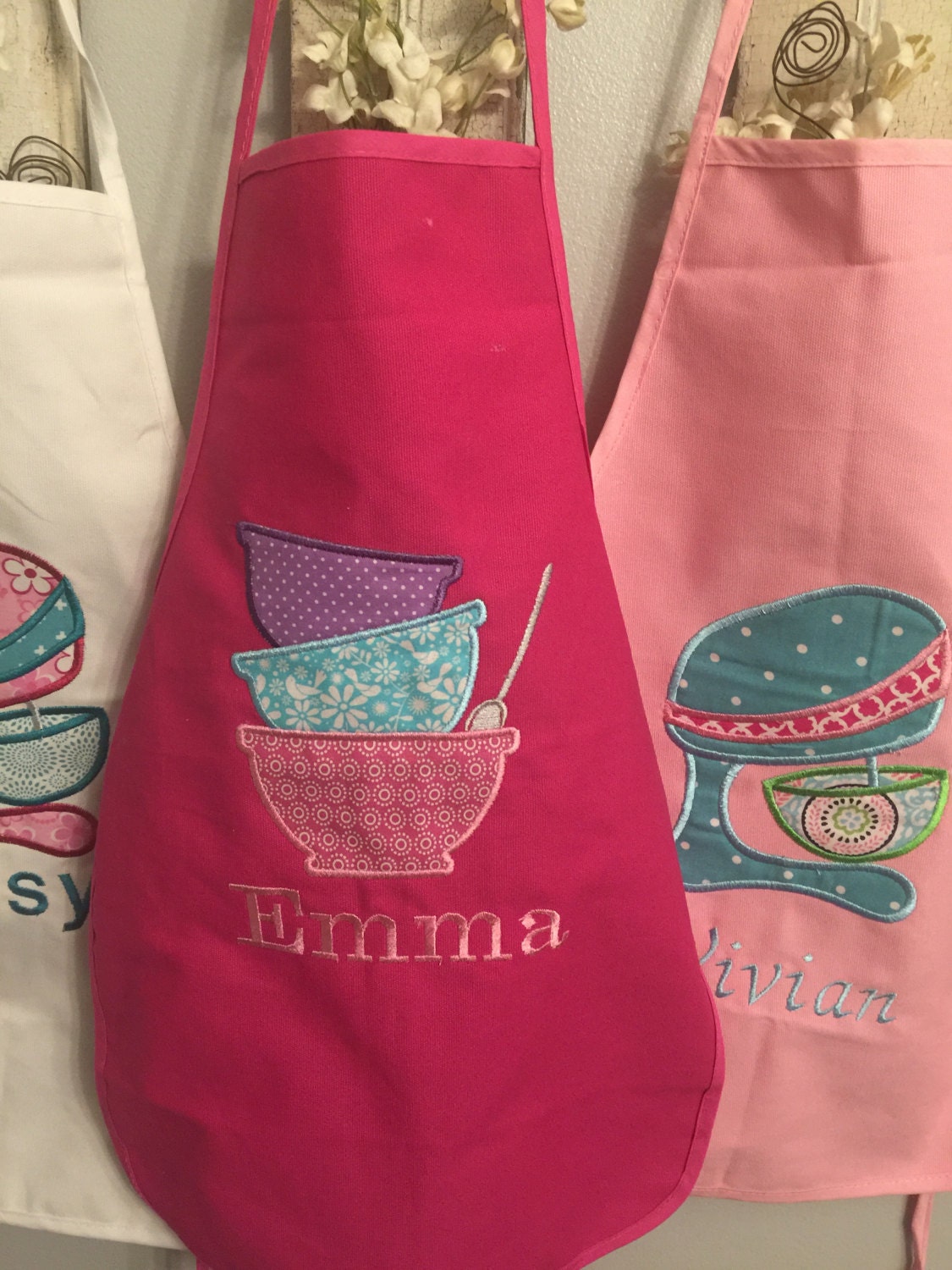 Personalized Kids Aprons Great Gift for Bakers : Great - Etsy