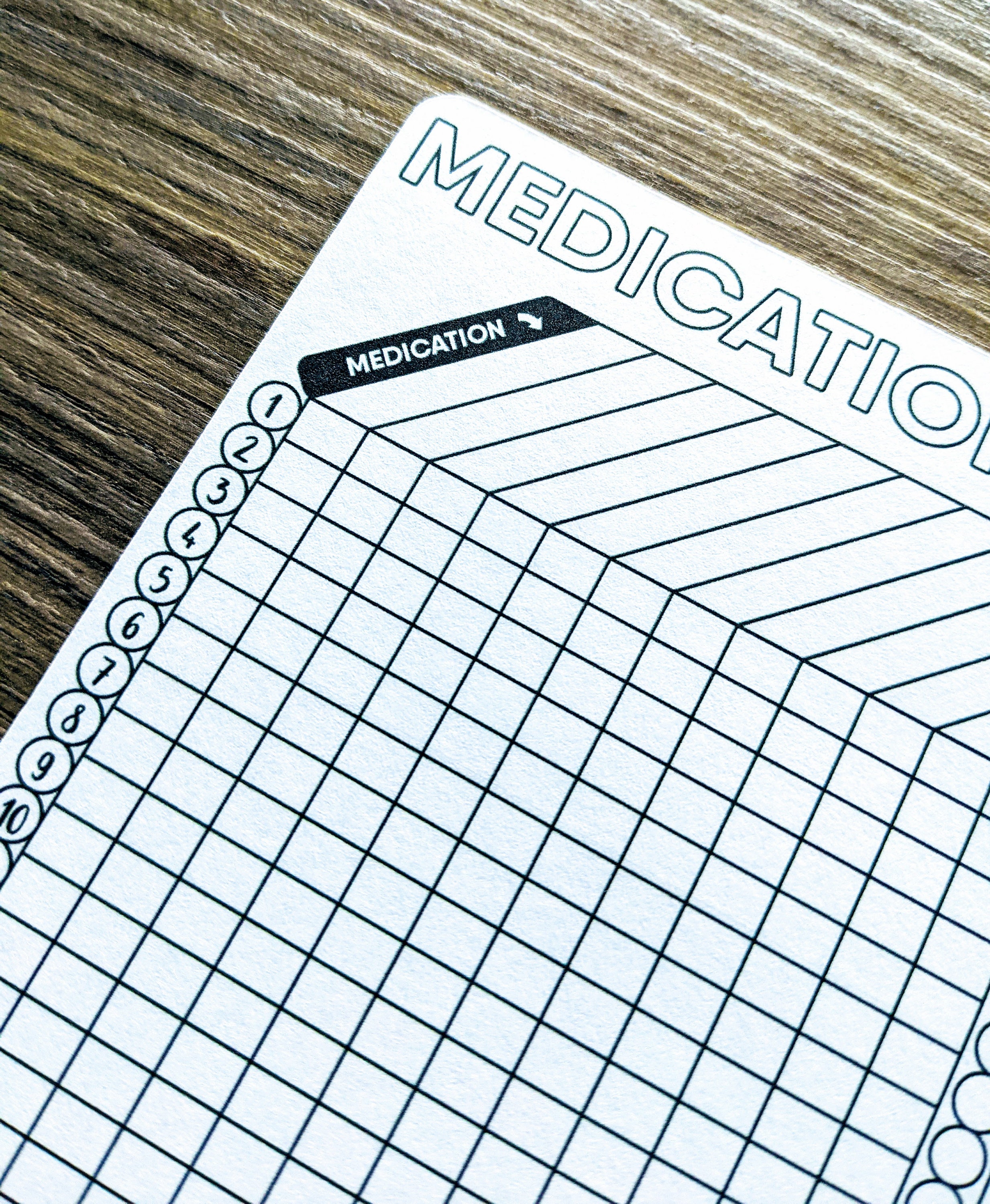 Sticker 31-DAY MEDICATION TRACKER A5 Bullet Journal | Etsy
