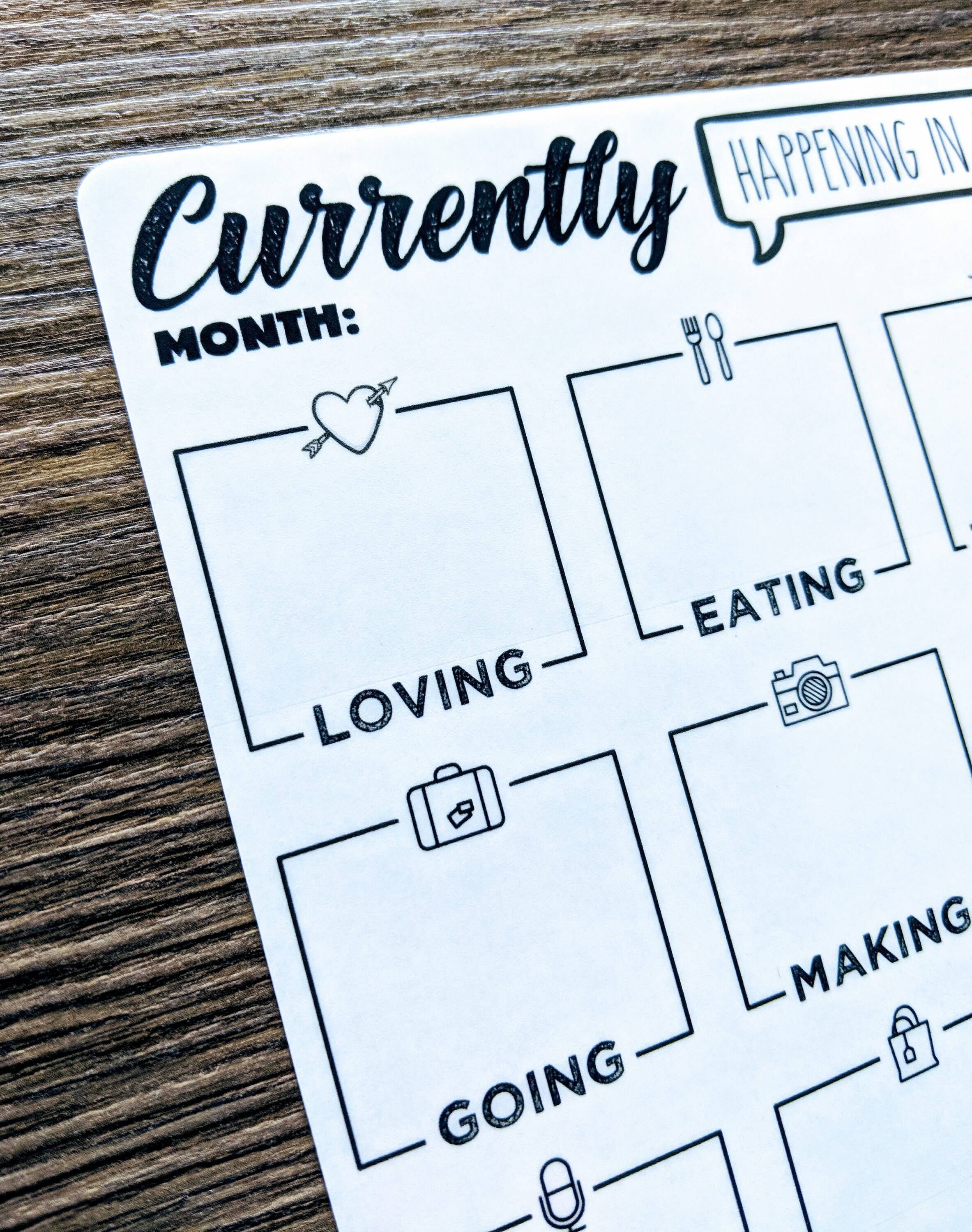 Digital Download CURRENTLY HAPPENING A5 Bullet Journal - Etsy