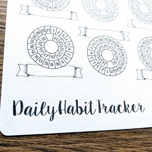 Sticker QUARTERLY GOALS A5 Bullet Journal Digital - Etsy