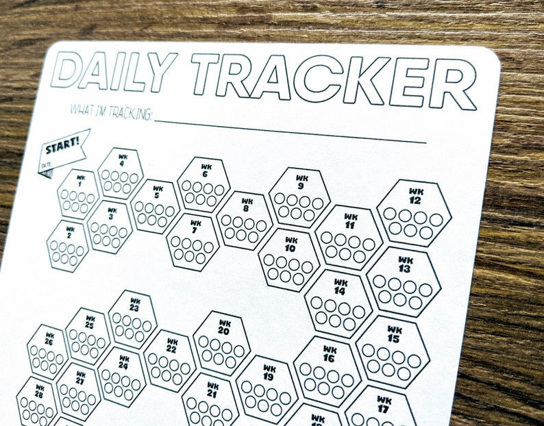 Digital Download ANNUAL DAILY TRACKER A5 Bullet Journal - Etsy