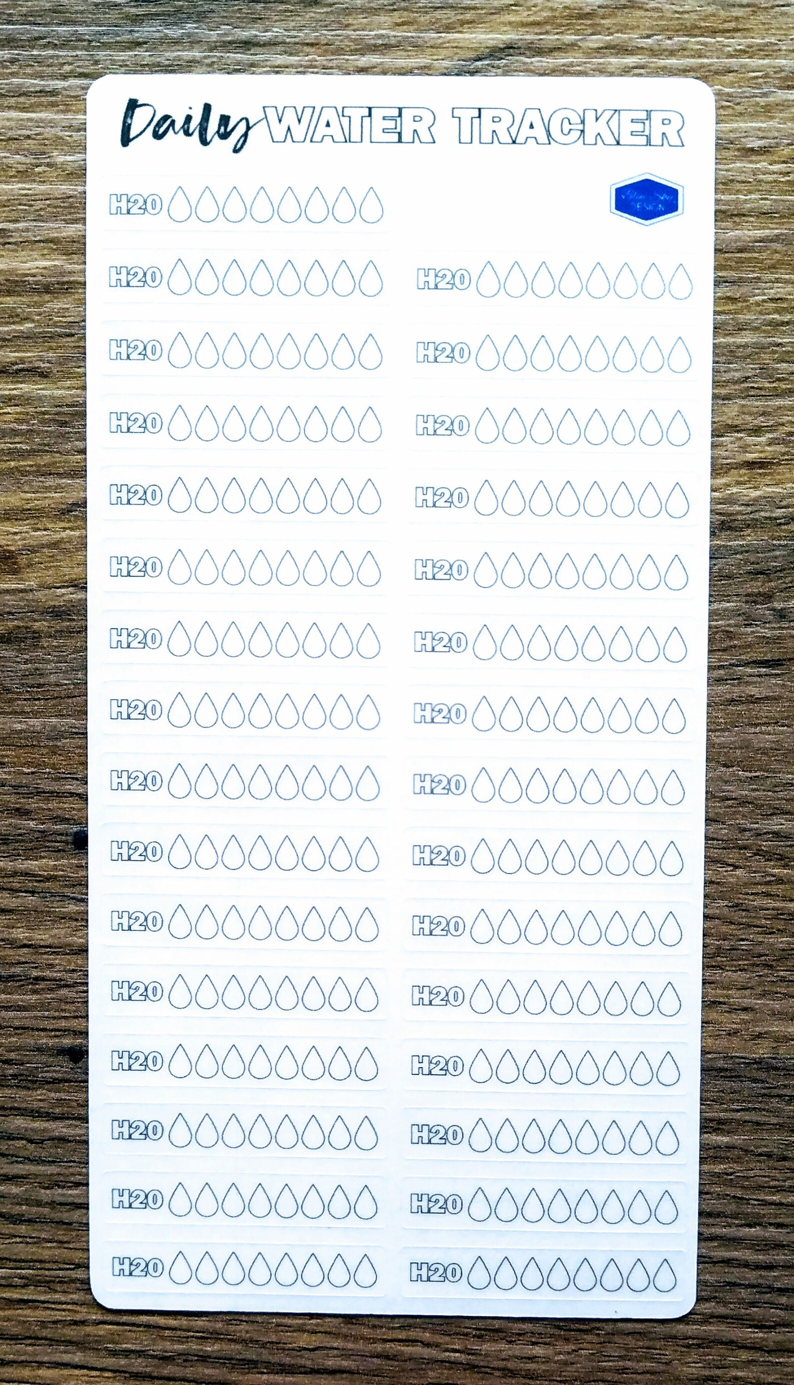 Digital Download - DAILY WATER TRACKER - Bullet Journal - Digital ...