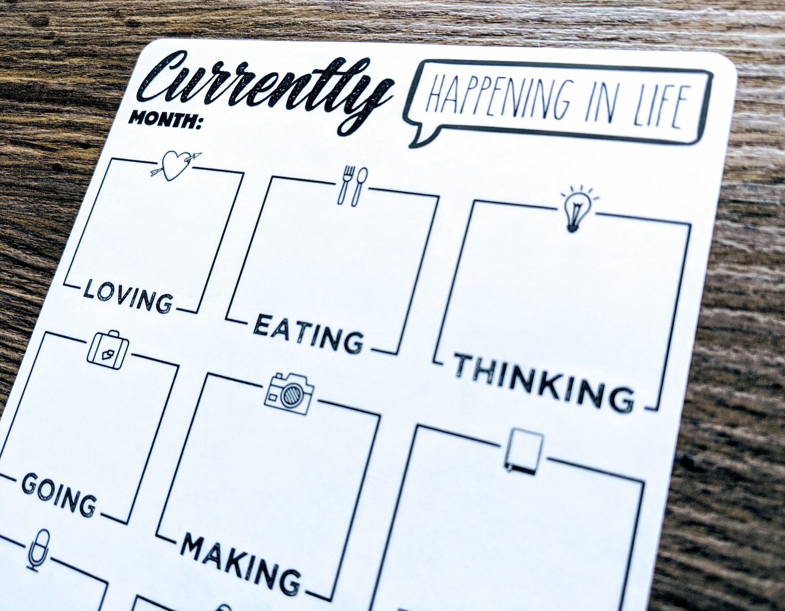 Digital Download - CURRENTLY HAPPENING - A5 - Bullet Journal - Digital ...