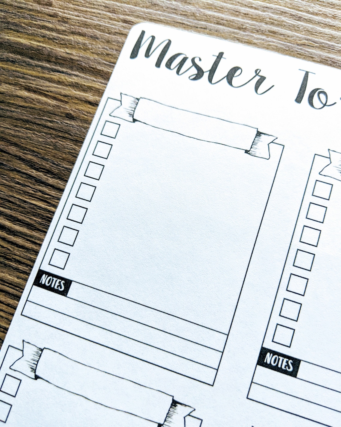 Digital Download MASTER TO-DO List A5 Bullet Journal | Etsy
