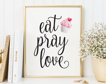 Eat Pray Love Quote - Etsy