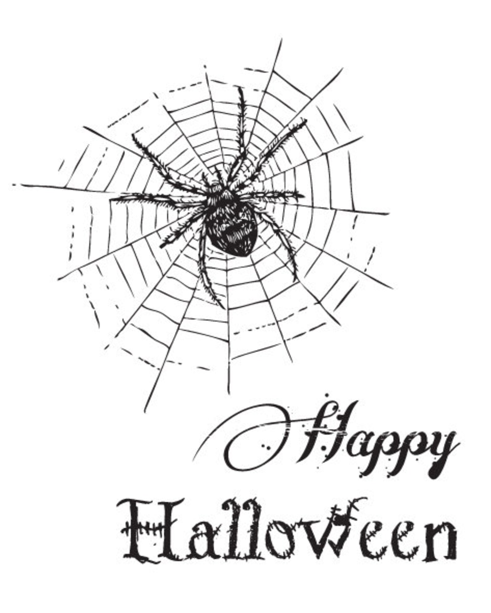 Halloween Spider Print, Home Decor Printable Art. Fall Holiday Wall ...