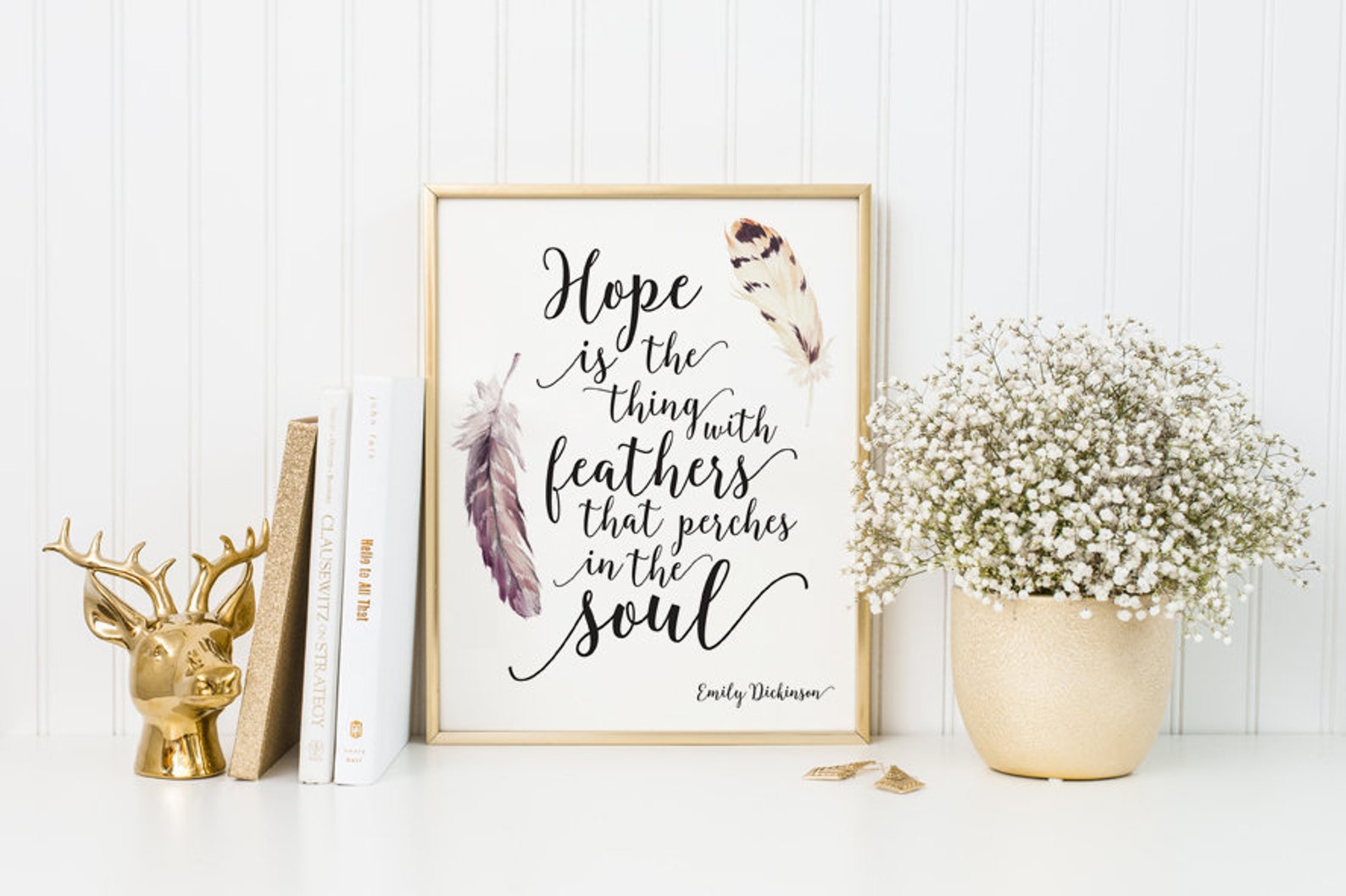 Literary Quote Print, Printable Wall Art Gift, Home Decor ...