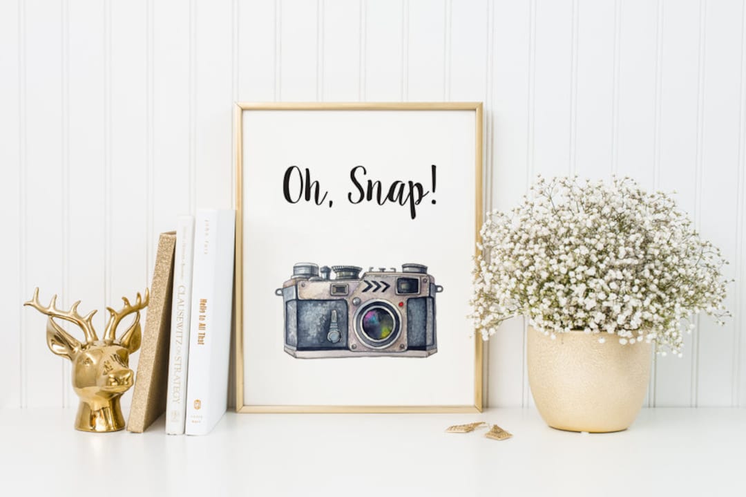Oh Snap Print, Instagram Wedding Sign, Printable Photobooth Poster With ...
