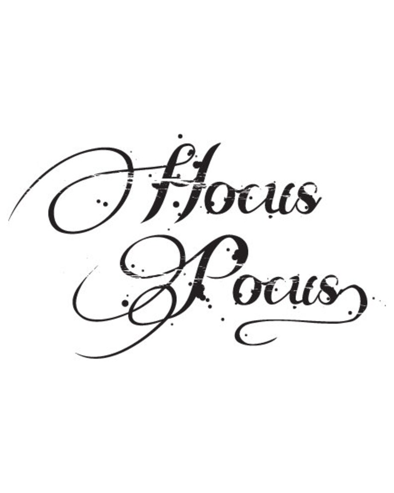 Halloween Poster Hocus Pocus Print. Printable Wall Art. Fall - Etsy