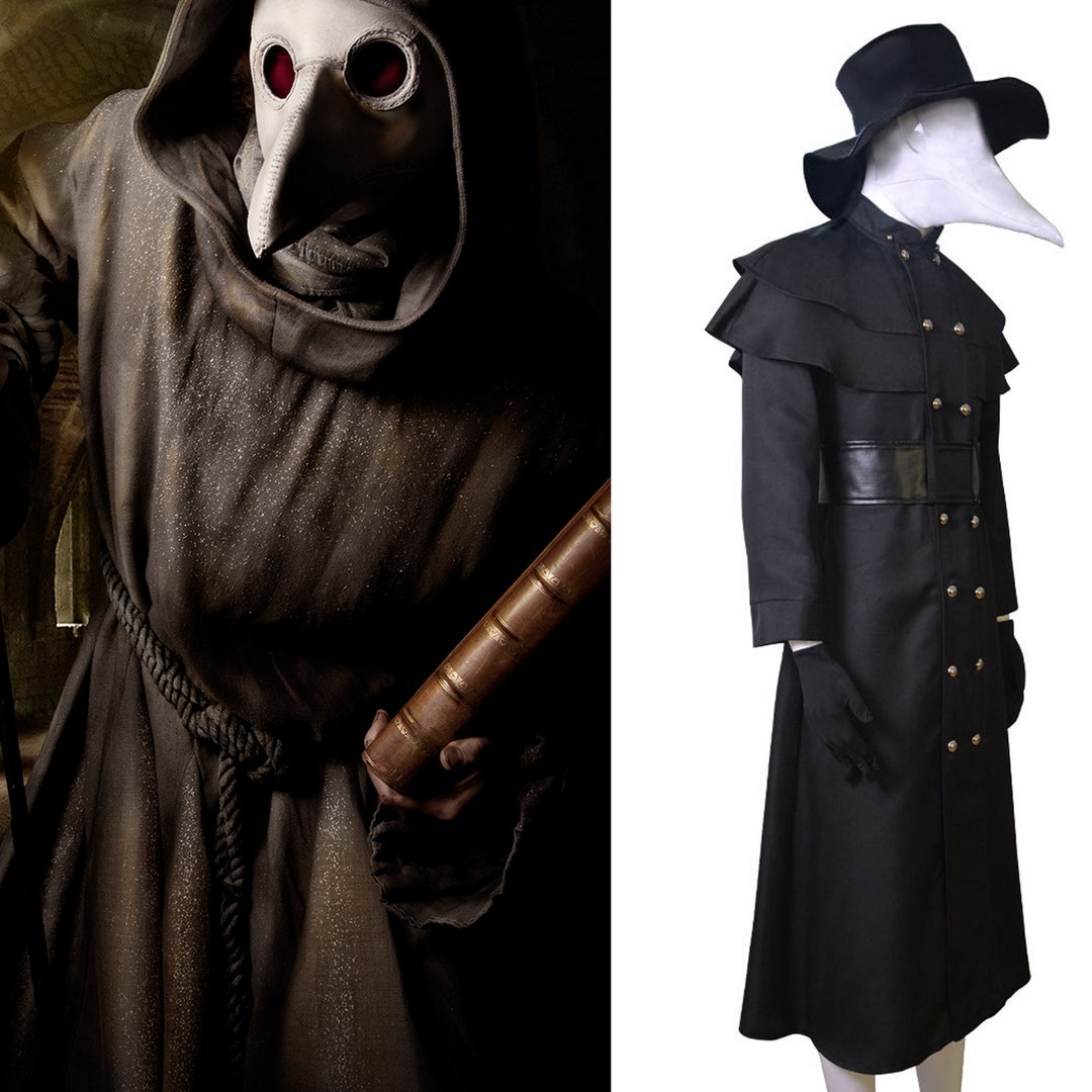 Plague Costume Plague Doctor Dress Plague Men Cosplay - Etsy