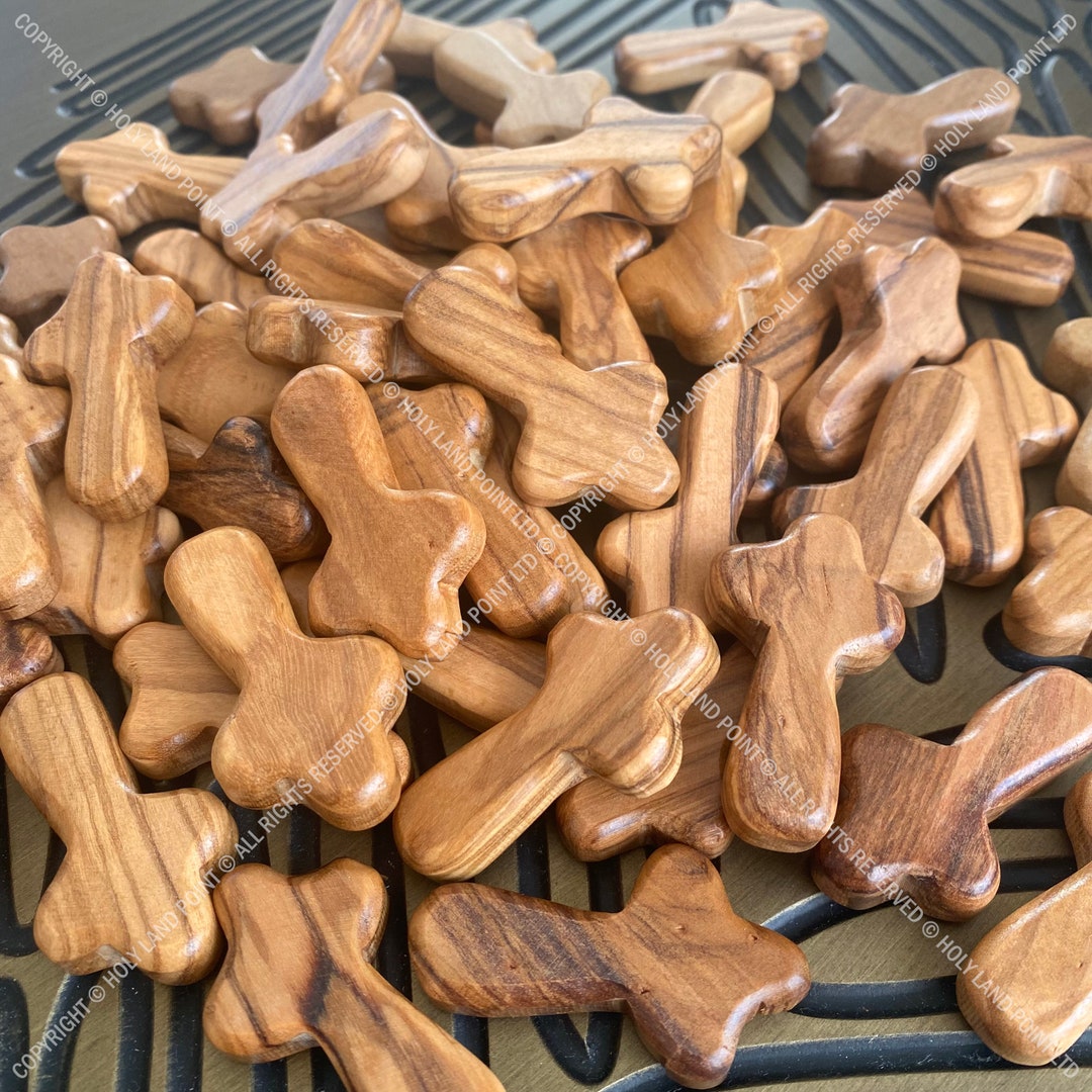 Olive Wood Crosses, Pocket Crosses, Comfort Crosses, Holding Crosses ...