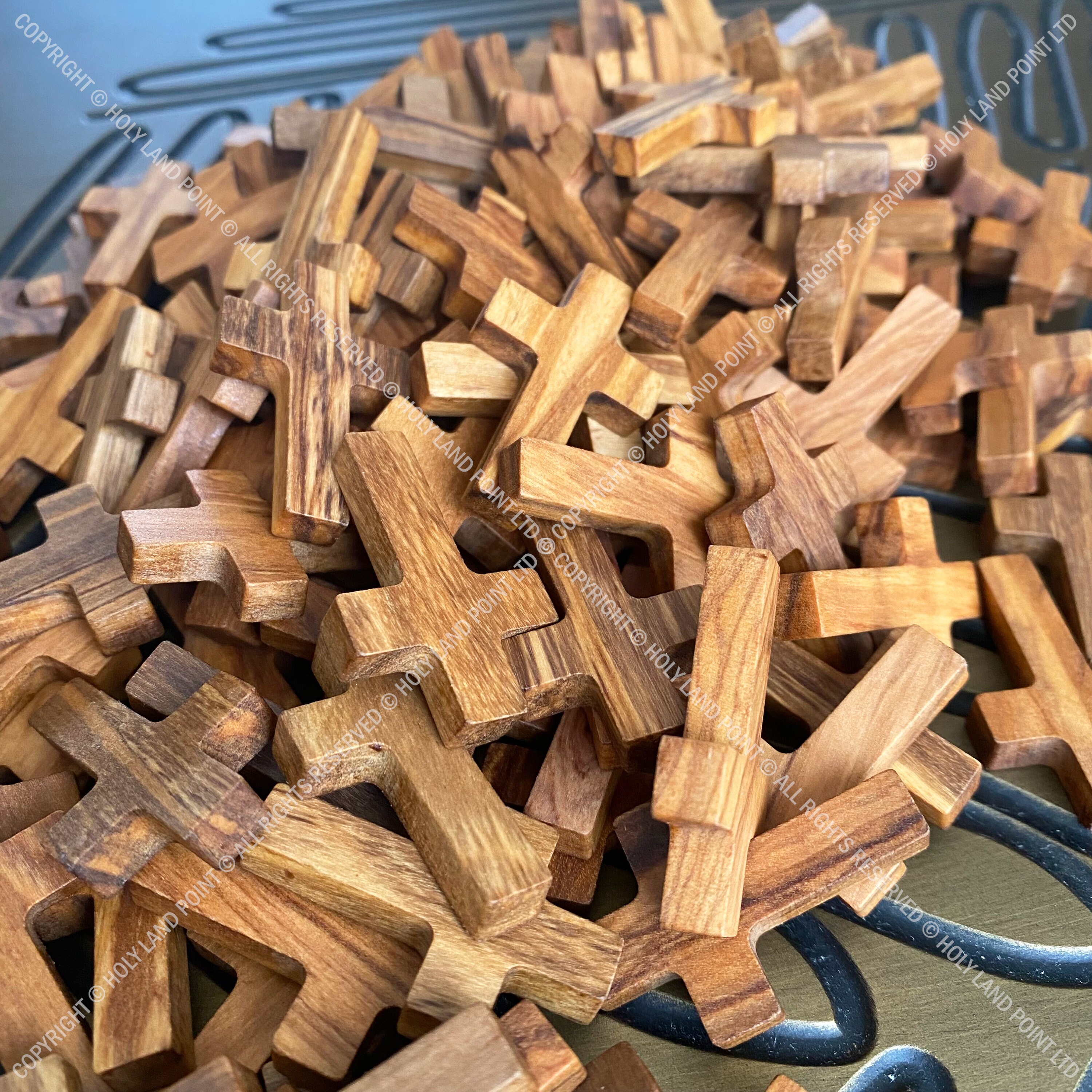 Olive Wood Crosses, Bethlehem Crosses, Holy Land Crosses, Natural Wood ...
