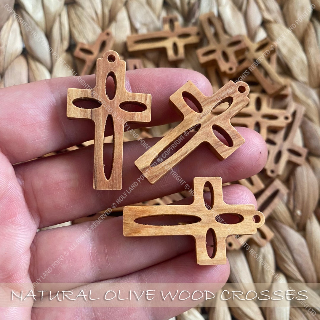 Olive Wood Crosses, Holy Land Crosses, Wooden Crosses, Bethlehem ...