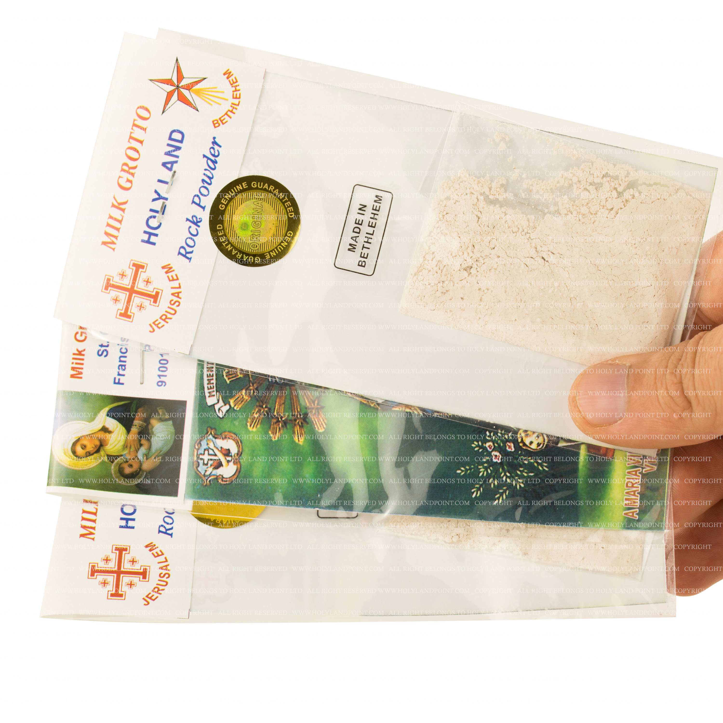 Milk Grotto Rock Powder of Milk Grotto Church 3 PCS Original | Etsy