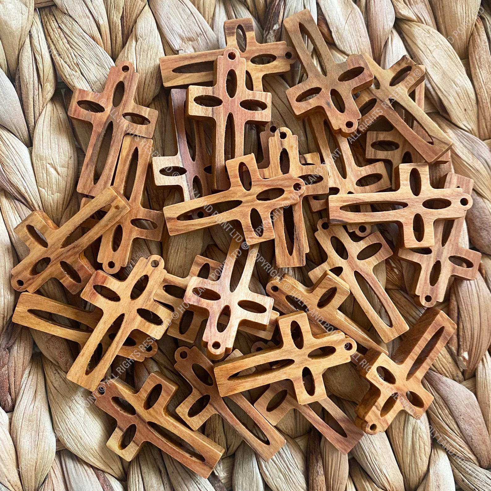 Olive Wood Crosses Holy Land Crosses Wooden Crosses - Etsy