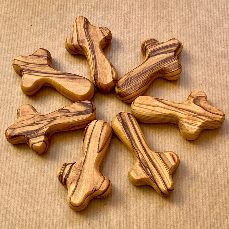 Small Olive Wood Comfort Crosses. 7 Comfort Crosses. Pocket Crosses ...