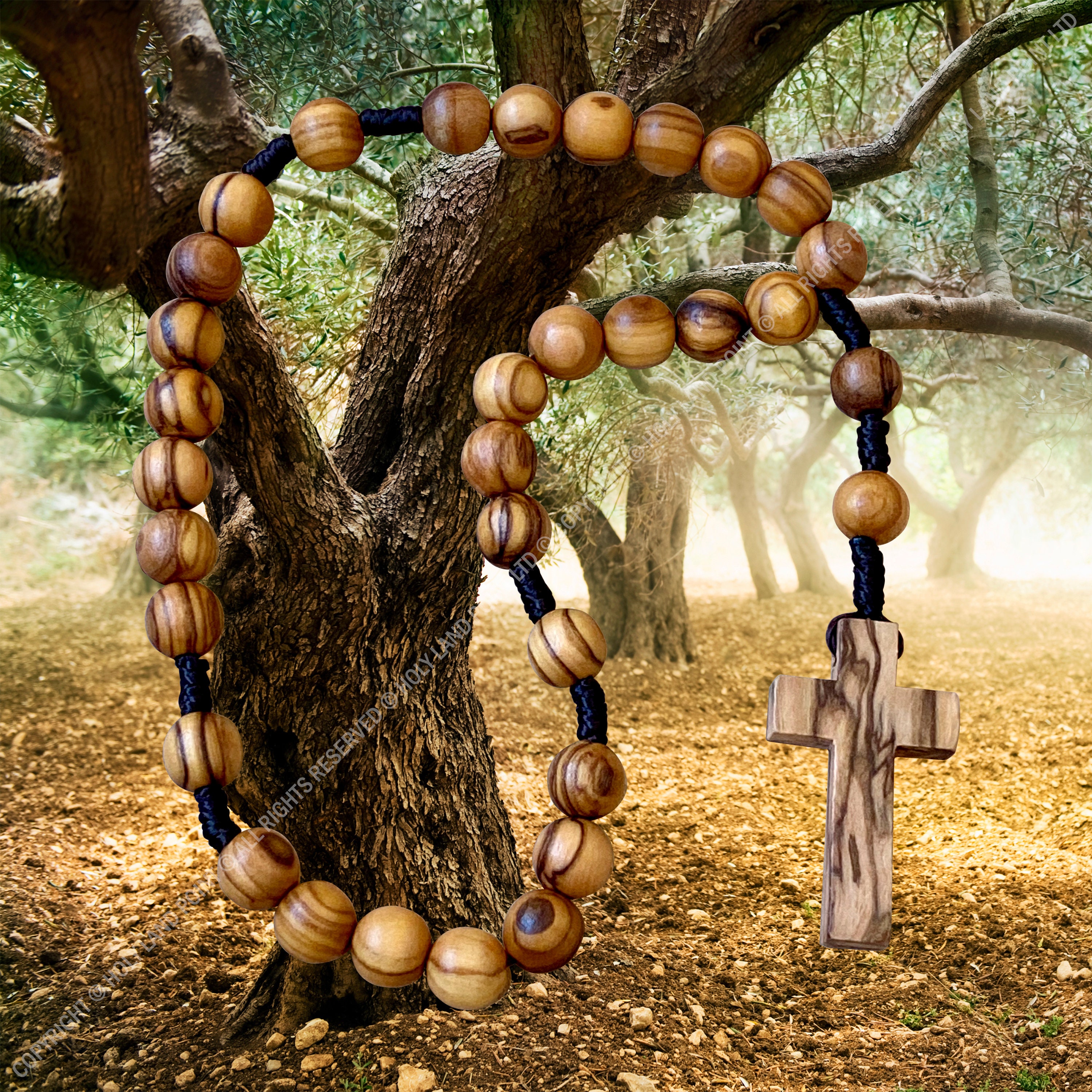 Olive Wood Rosary Anglican Rosary Prayer Beads Holy Land - Etsy Australia