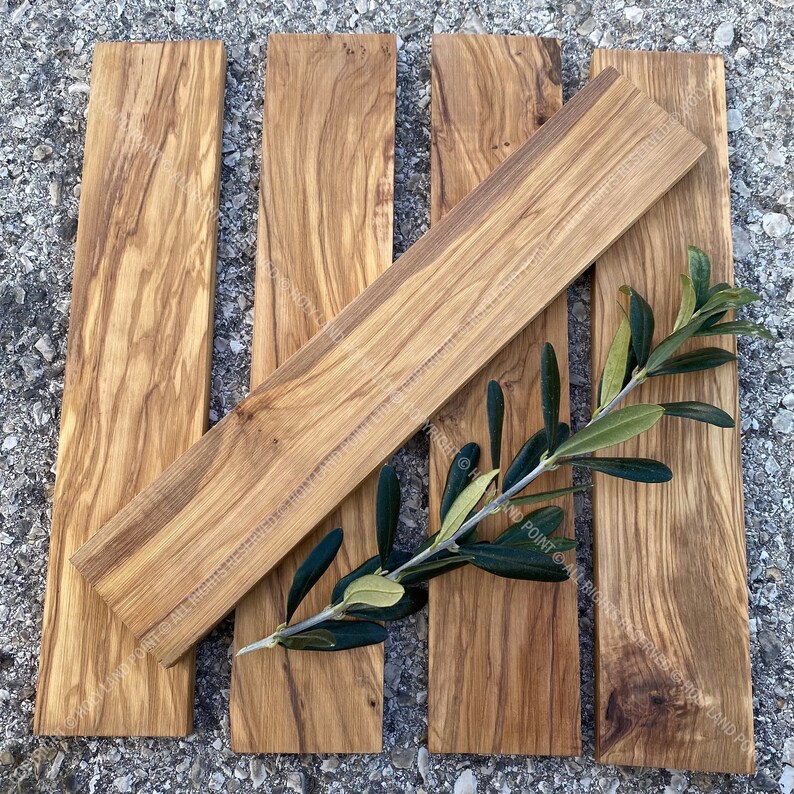 Spazi vuoti in legno di ulivo assi di legno di ulivo legno | Etsy