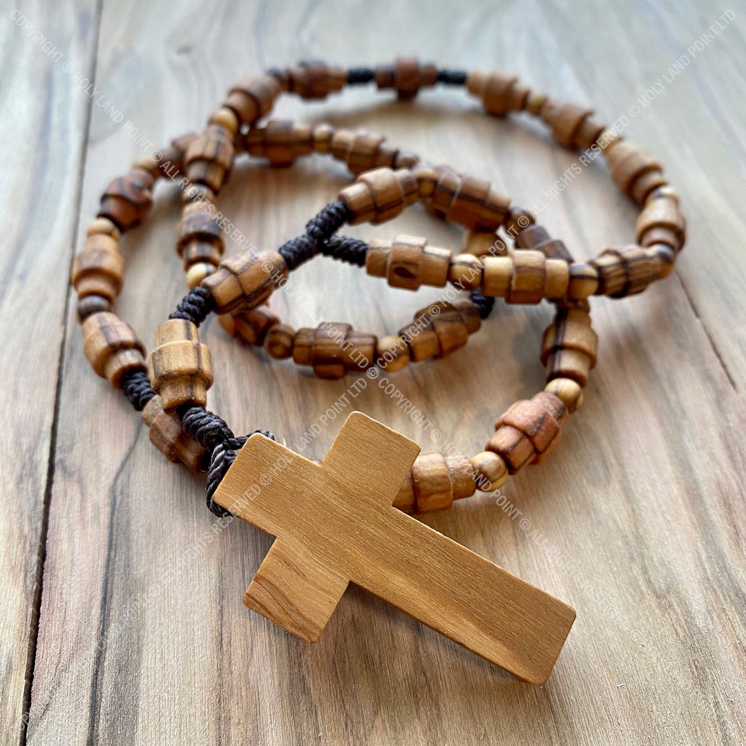 Anglican Rosary, Anglican Prayer Beads, Olive Wood Rosary, Holy Land ...