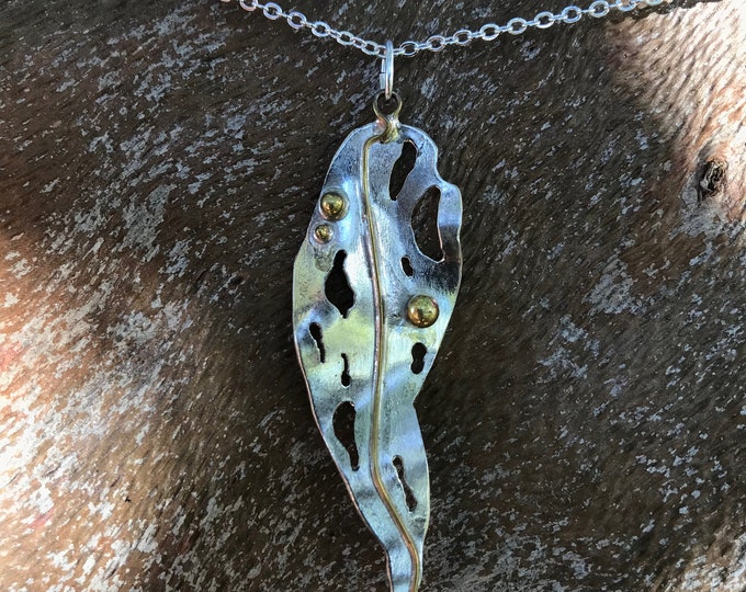 Medium Gumnut and Gumleaf Pendant Solid Sterling Silver - Etsy Australia