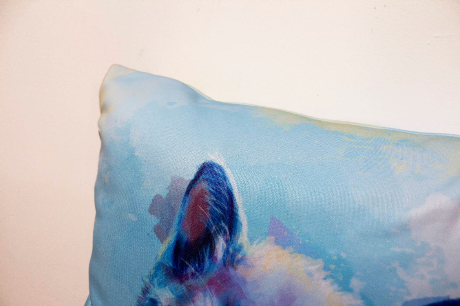 Cat Throw Pillow Cover 18x18, Cat Pillow Case, Animal Cushion, Animal ...