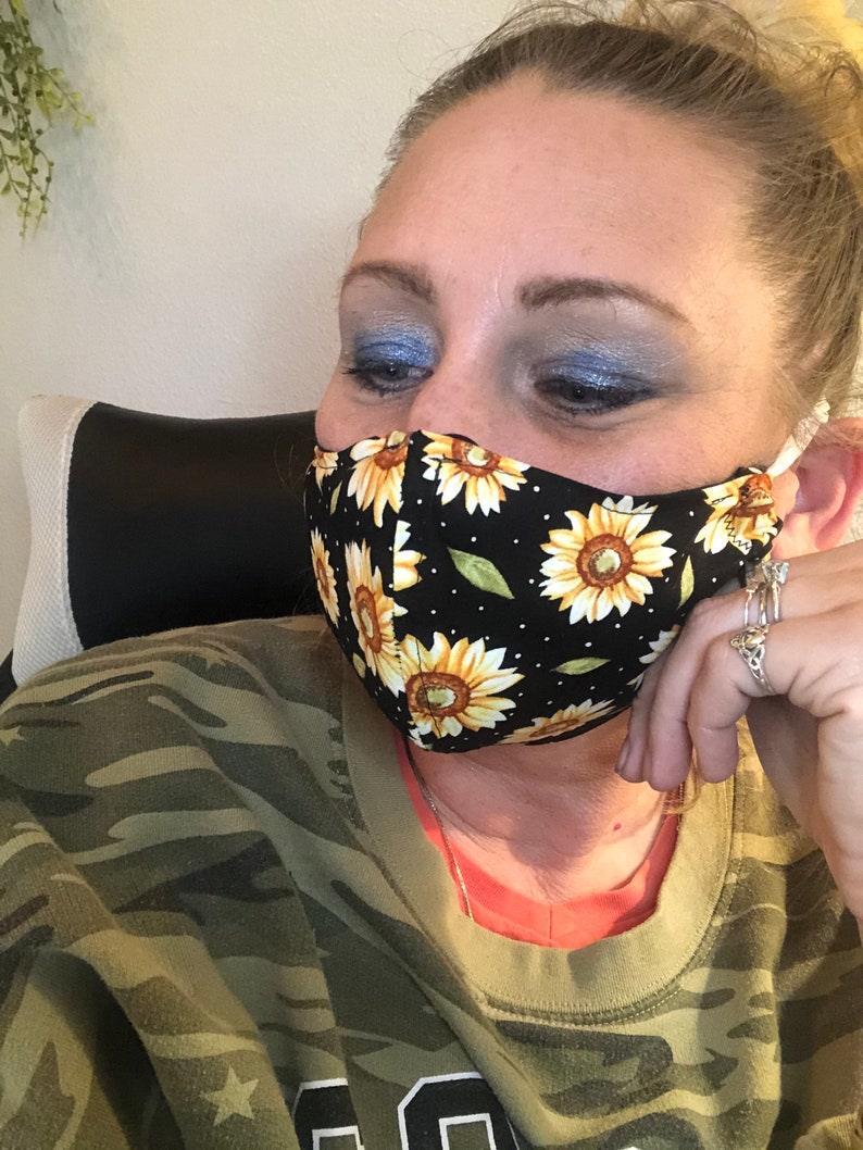 Easter Bunny Face Cover #1262 - Etsy