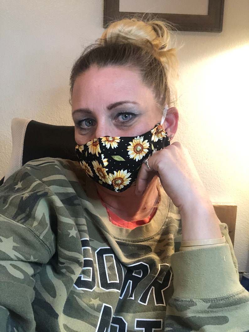 Easter Bunny Face Cover #1262 - Etsy