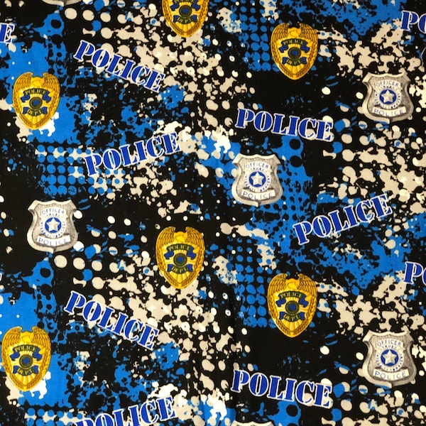 Police Academy Fabric - Etsy