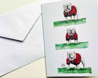 Uga Graduation Card - Etsy