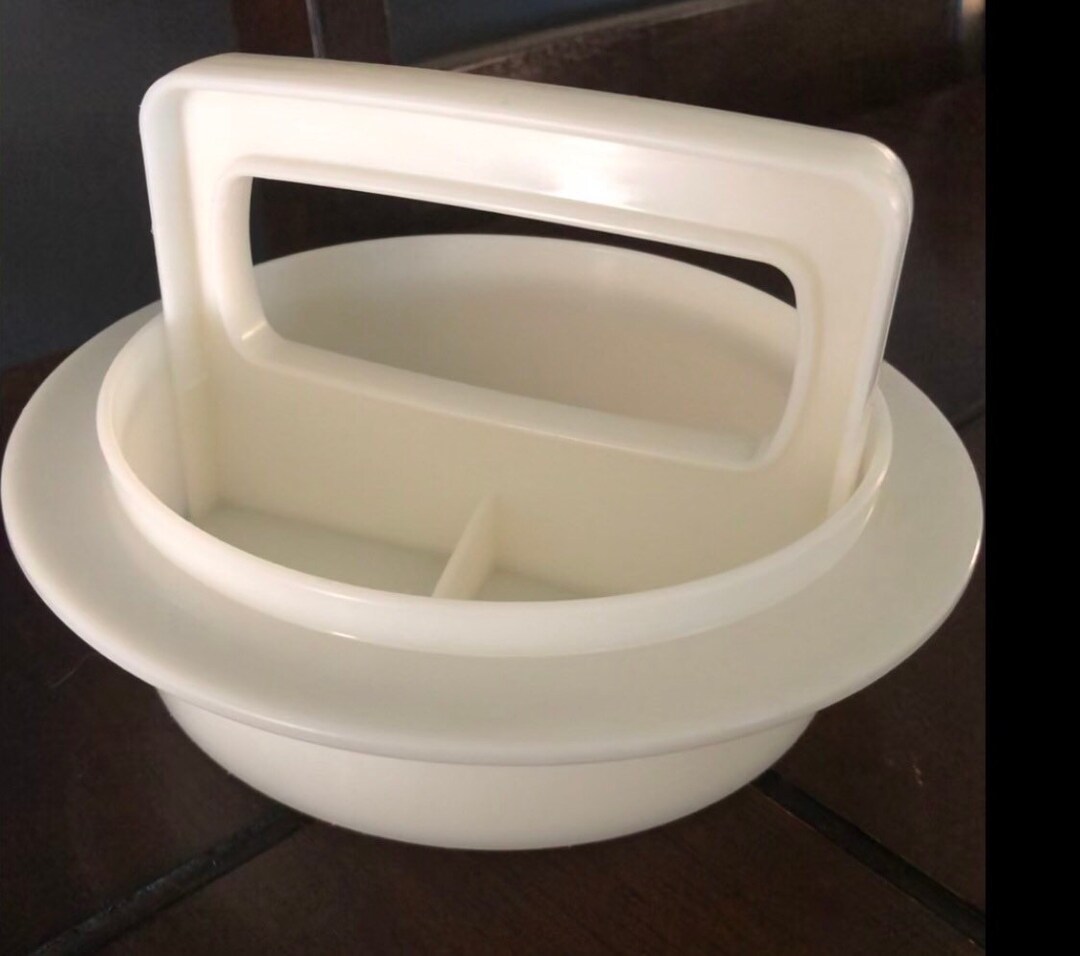 Vintage Tupperware Small White Hamburger Burger Patty Patties Press ...
