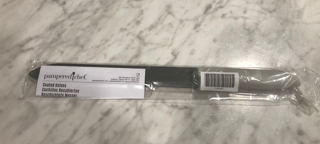 Vintage the Pampered Chef New in Package Color Coated Serrated Bread ...