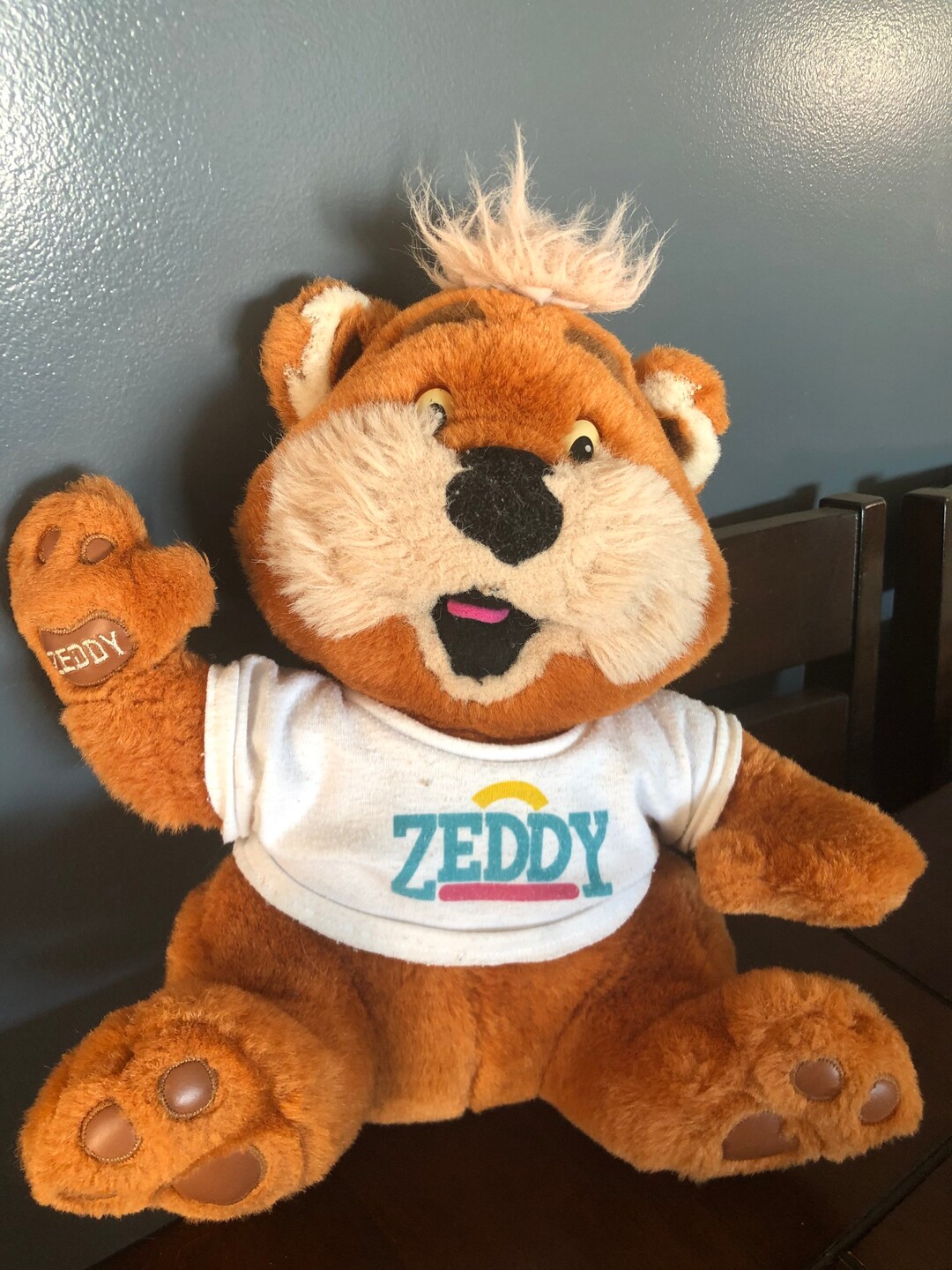 Vintage Zellers Zeddy Teddy Bear Plush Animal Department Store - Etsy