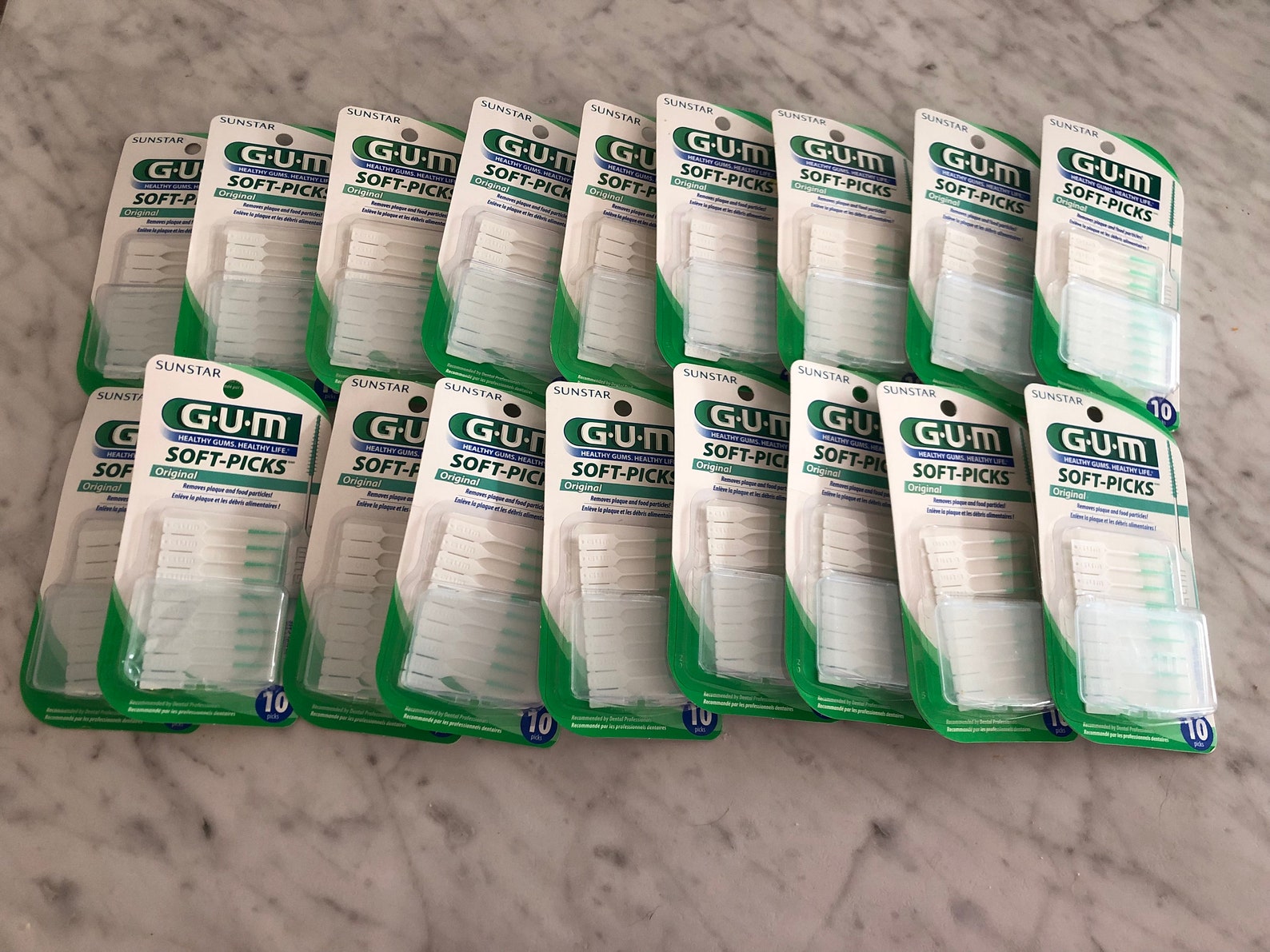 New in Package Sunstar GUM Soft Picks Dental Floss Tooth Flossers ...