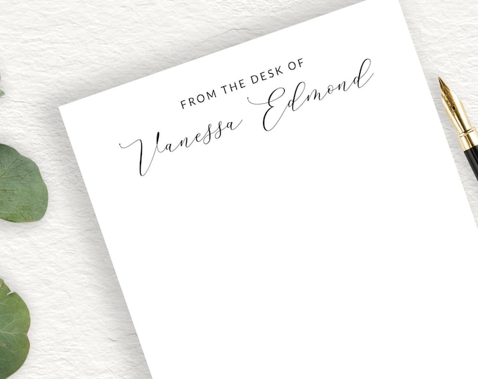 Personalized Notepad Set, Personalized Notepad Teacher, Personalized ...