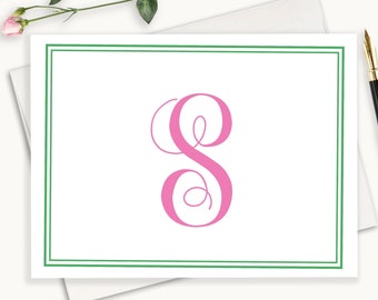 Thank You Preppy Cards - Etsy