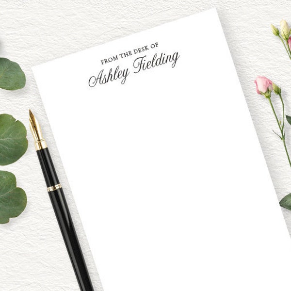 From the Desk of Notepad Classic Men - Etsy