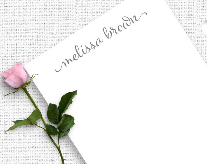 Personalized Notepad Set, Personalized Notepad Teacher, Personalized ...