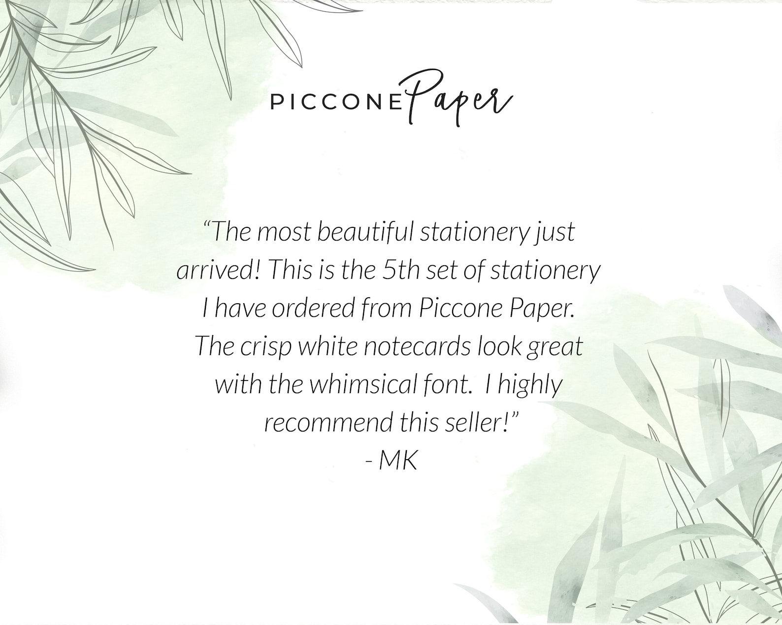 Personalized Modern Notepad, Personalized Calligraphy Notepad With ...