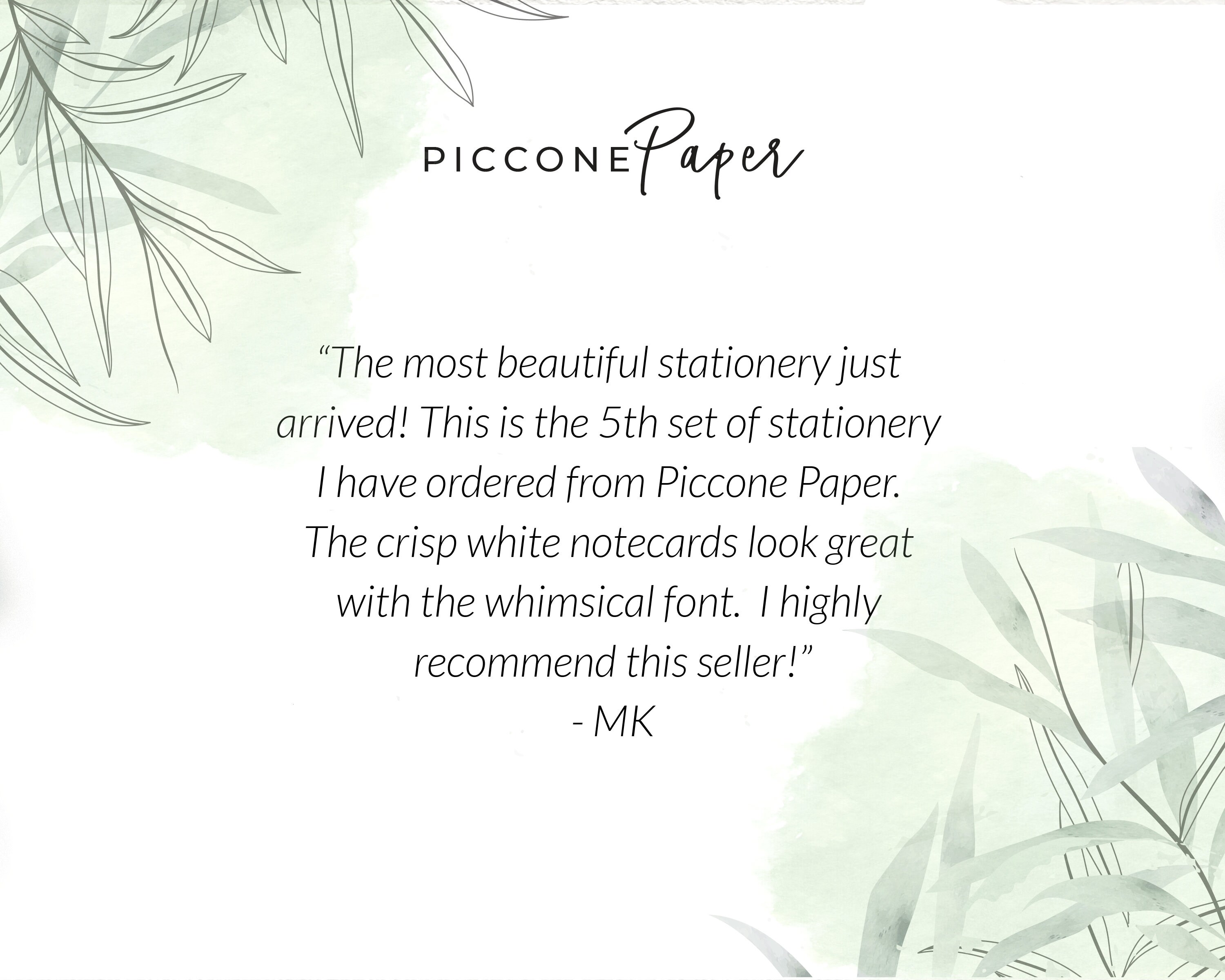 Modern Floral Personalized Stationary Simple Elegant Floral - Etsy