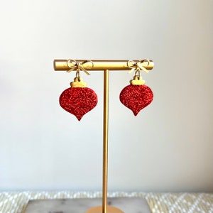 Ornament Earrings - Christmas Earrings - Holiday Earrings - Etsy