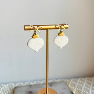 Ornament Earrings - Christmas Earrings - Holiday Earrings - Etsy