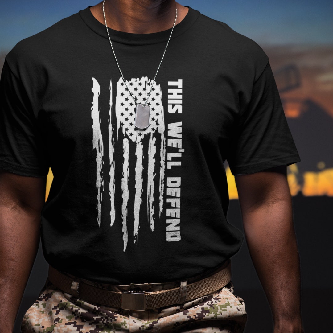 This We'll Defend Tee, Army Shirt, Military Shirt, Veteran Shirt - Etsy